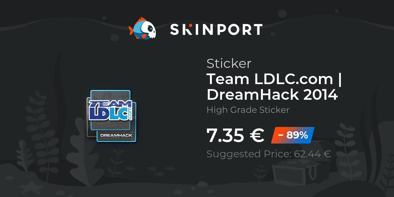 Sticker | Team LDLC.com | DreamHack 2014 - Counter-Strike 2 - Skinport
