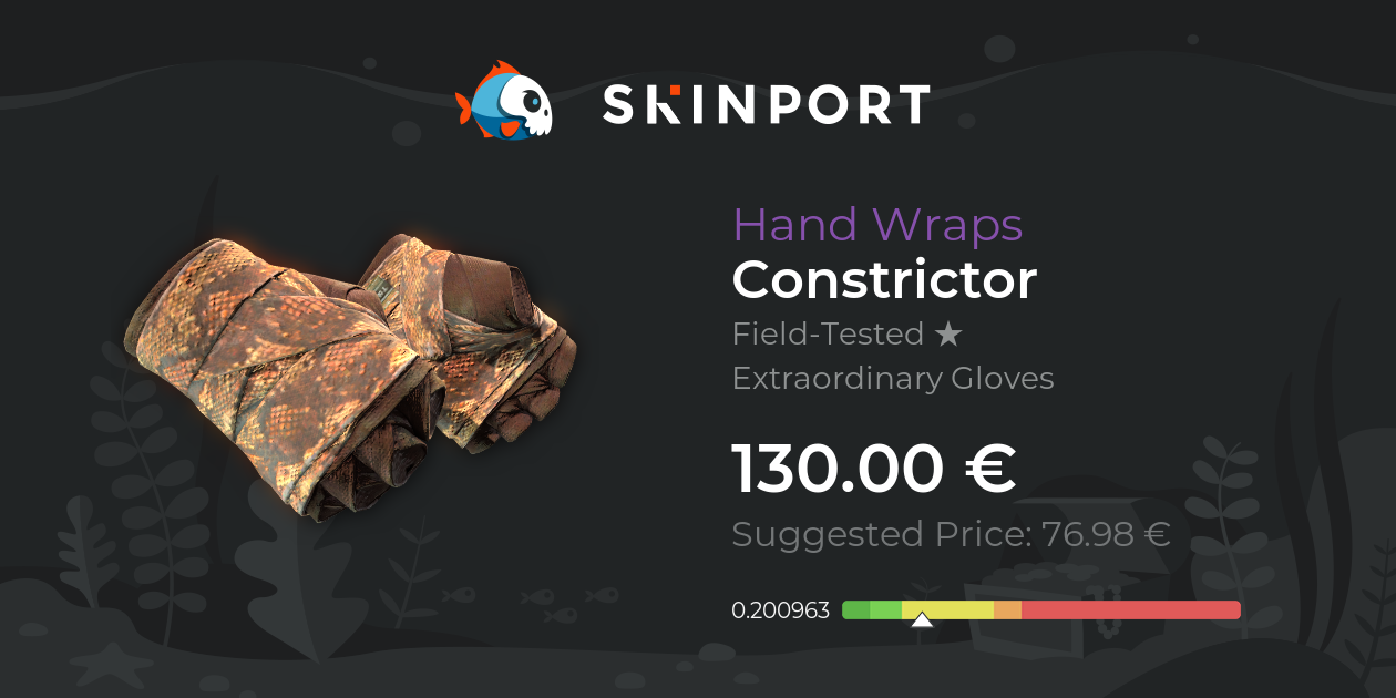 Hand Wraps | Constrictor (Field-Tested) - Counter-Strike 2 - Skinport