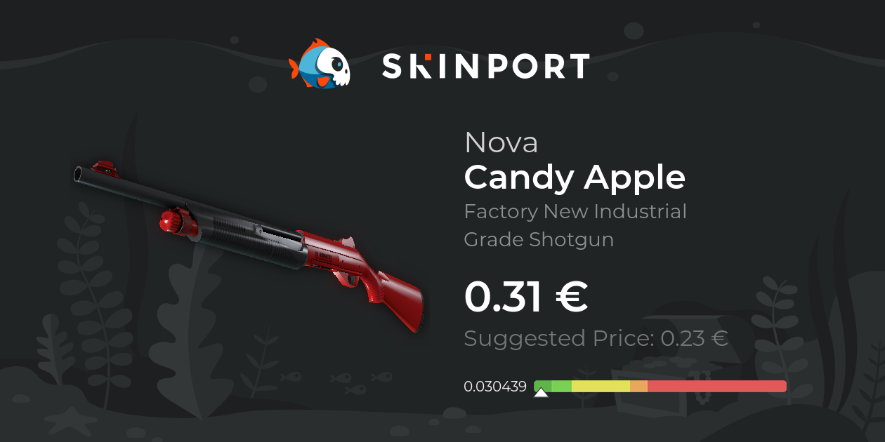 Nova | Candy Apple (Factory New) - Counter-Strike 2 - Skinport