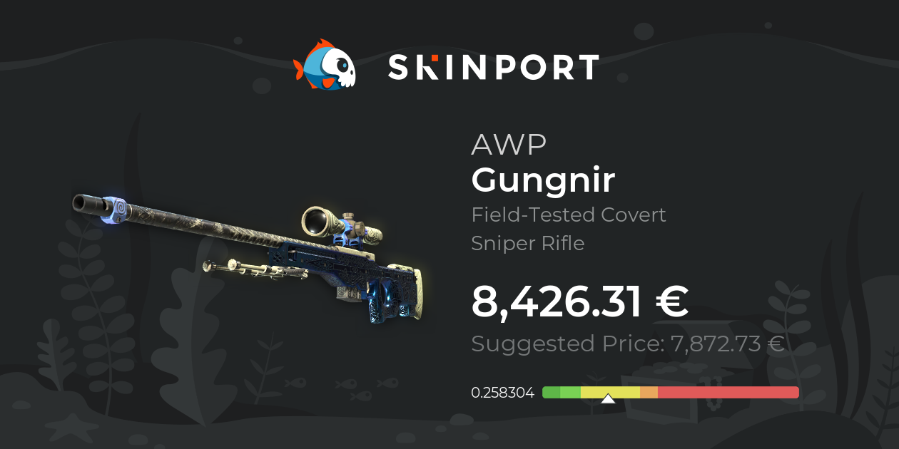 AWP | Gungnir (Field-Tested) - Counter-Strike 2 - Skinport