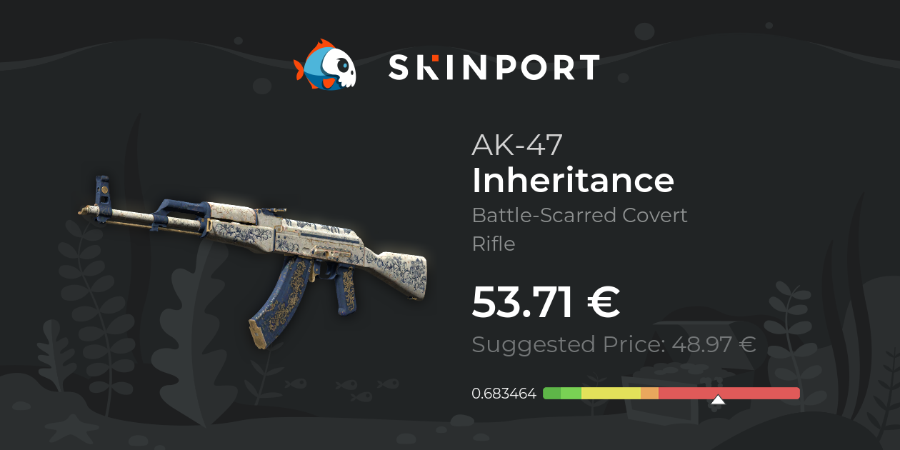 AK-47 | Inheritance (Battle-Scarred) - Counter-Strike 2 - Skinport
