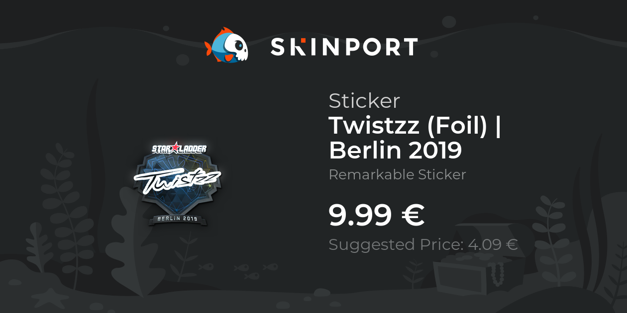 Sticker | Twistzz (Foil) | Berlin 2019 - Counter-Strike 2 - Skinport