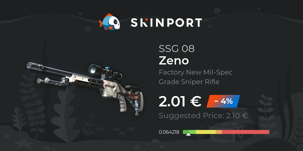 SSG 08 | Zeno (Factory New) - Counter-Strike 2 - Skinport