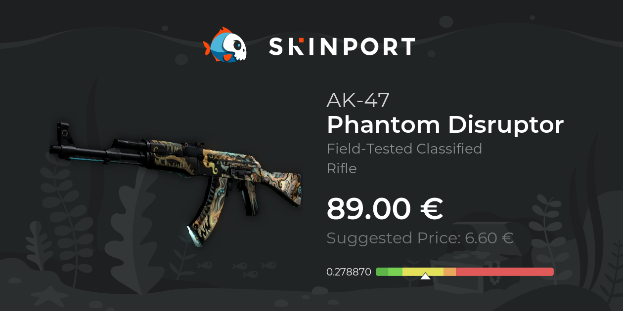 AK-47 | Phantom-Disruptor (Einsatzerprobt) - Counter-Strike 2 - Skinport