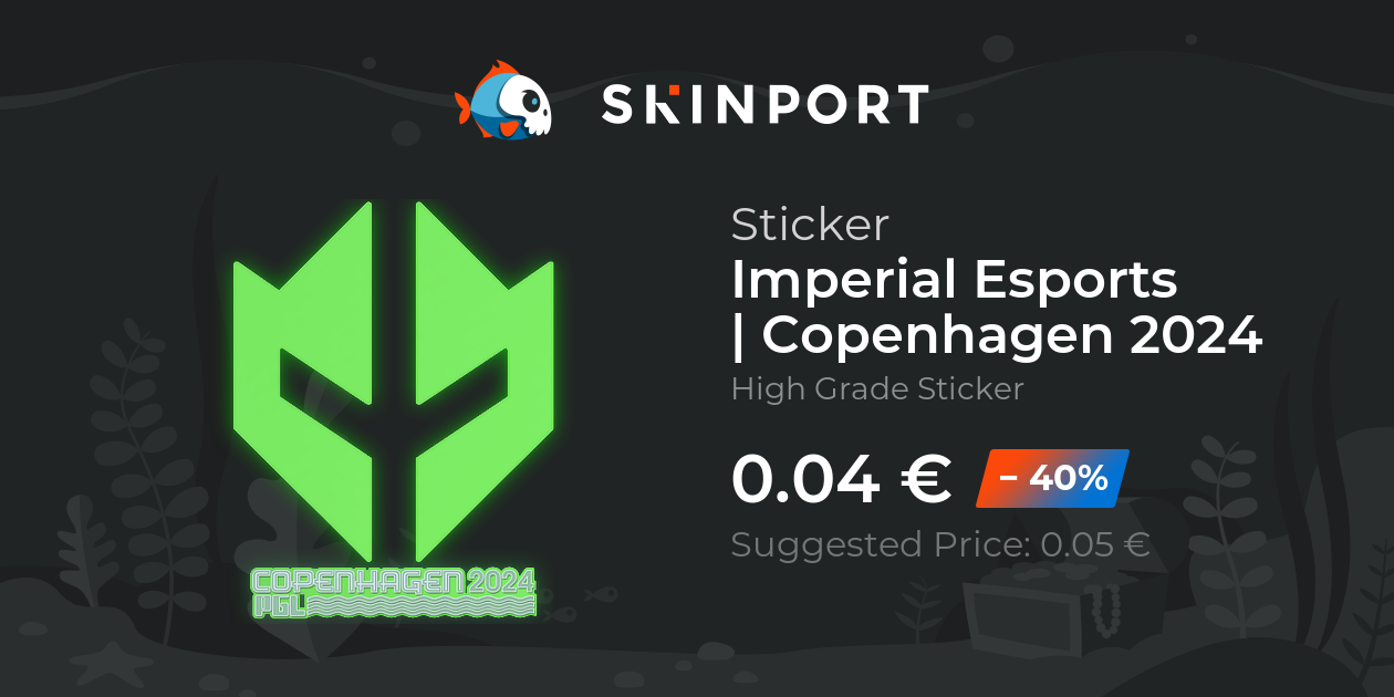 Naklejka | Imperial Esports | Copenhagen 2024 - Counter-Strike 2 - Skinport