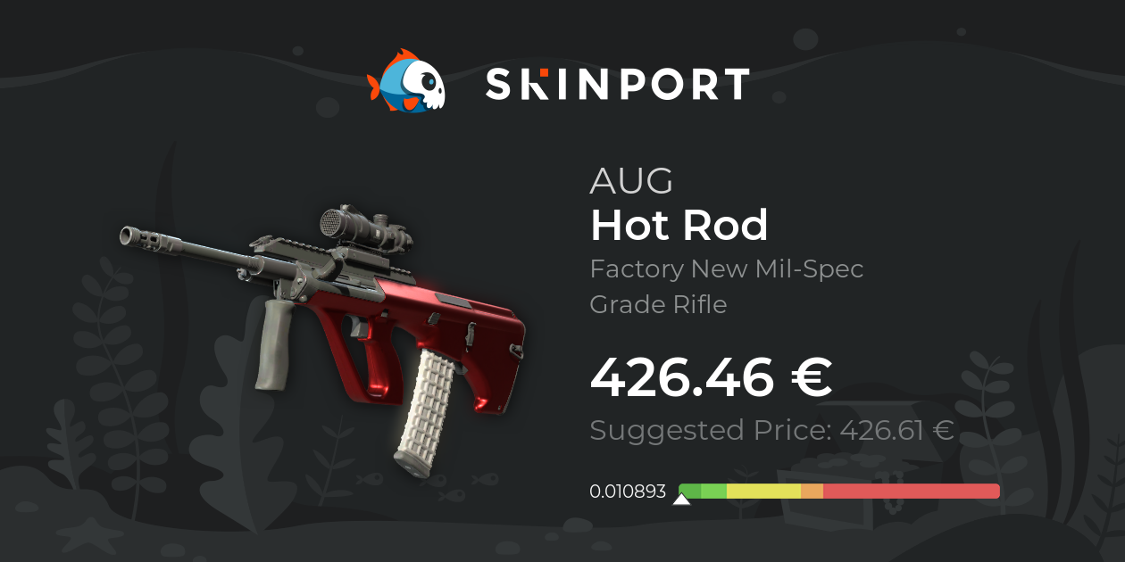 AUG | Hot Rod (Factory New) - Counter-Strike 2 - Skinport