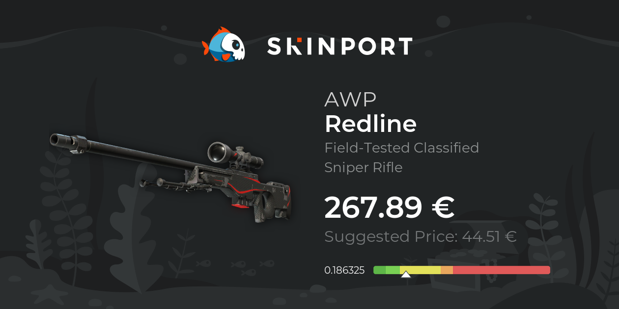 AWP | Redline (Field-Tested) - Counter-Strike 2 - Skinport