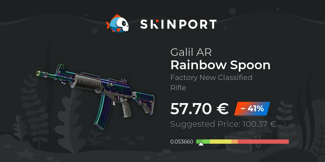 Galil AR | Rainbow Spoon (Factory New) - Counter-Strike 2 - Skinport