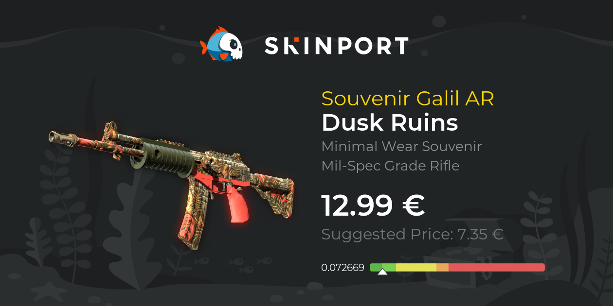 Souvenir Galil AR | Dusk Ruins (Minimal Wear) - Counter-Strike 2 - Skinport