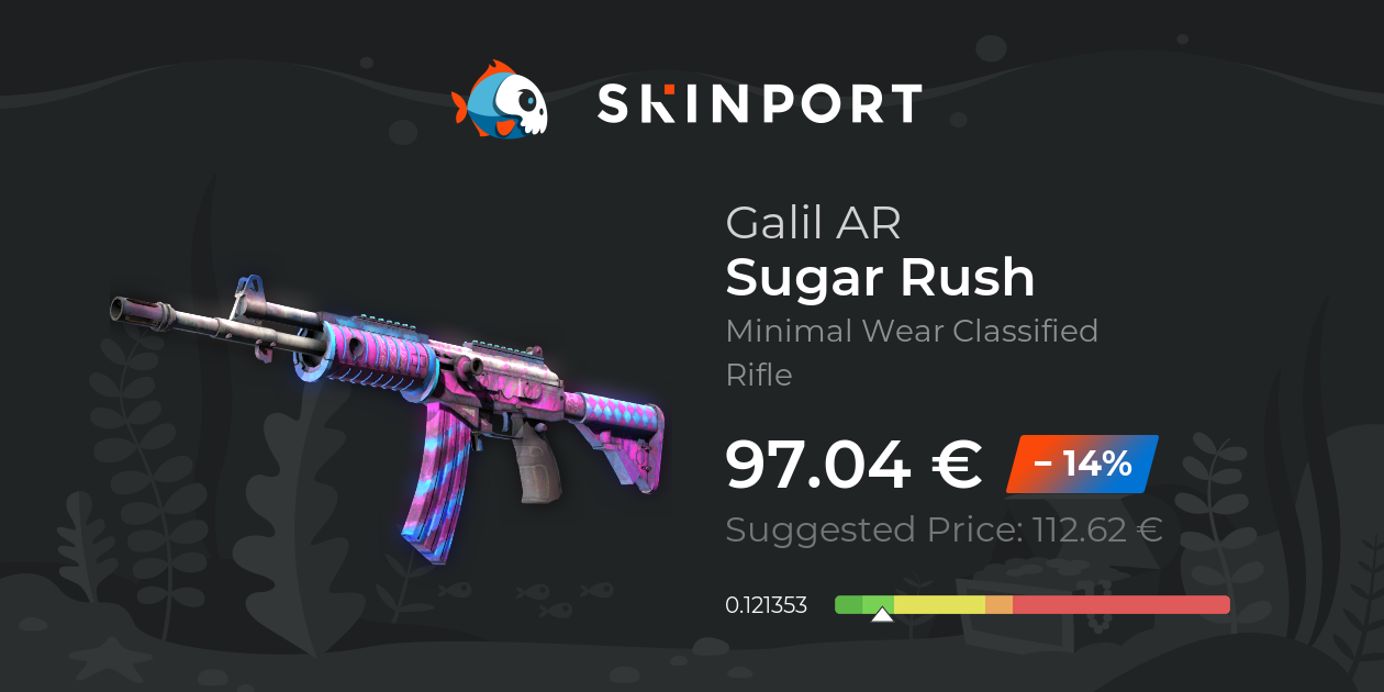 Galil AR | Sugar Rush (Minimal Wear) - Counter-Strike 2 - Skinport