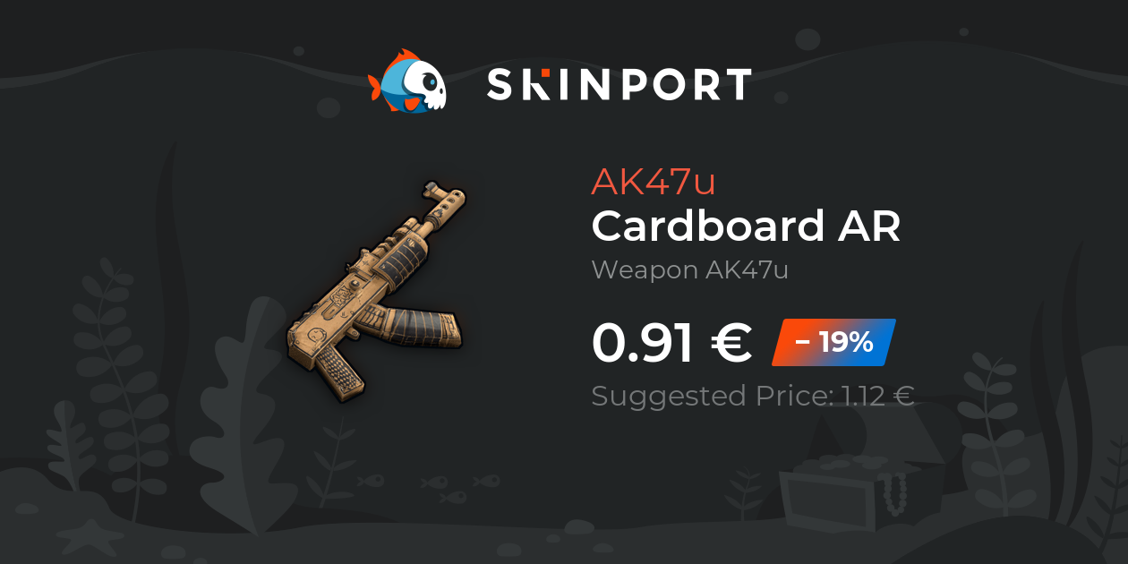 Cardboard AR - Rust - Skinport