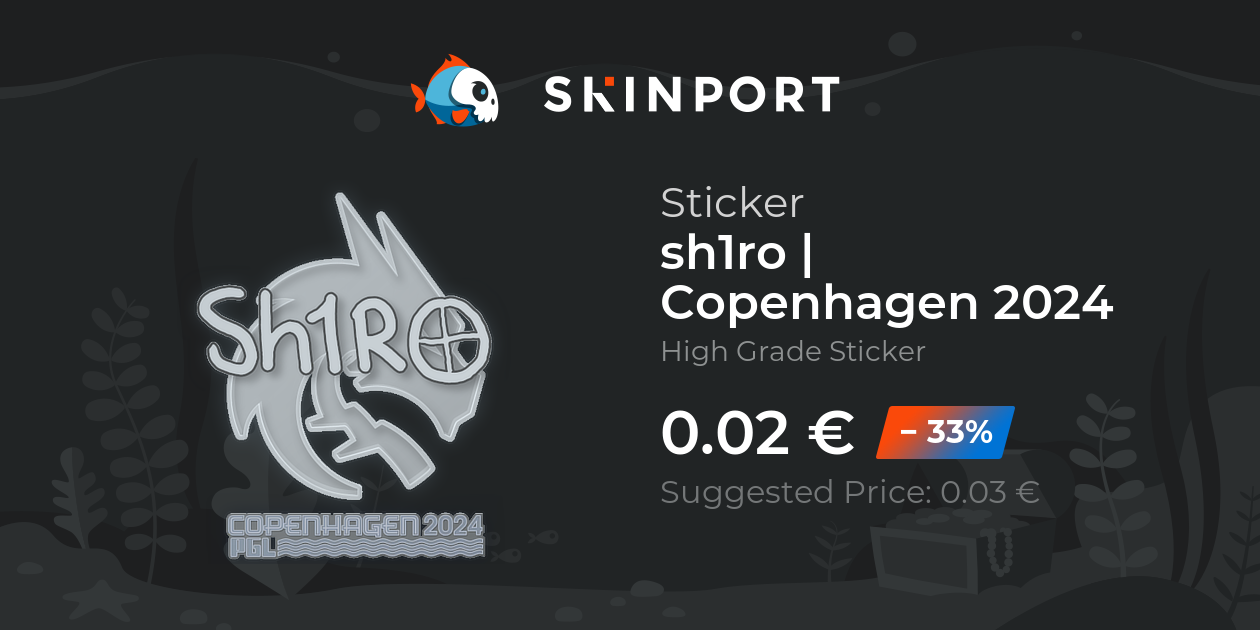 Sticker | sh1ro | Copenhagen 2024 - Counter-Strike 2 - Skinport