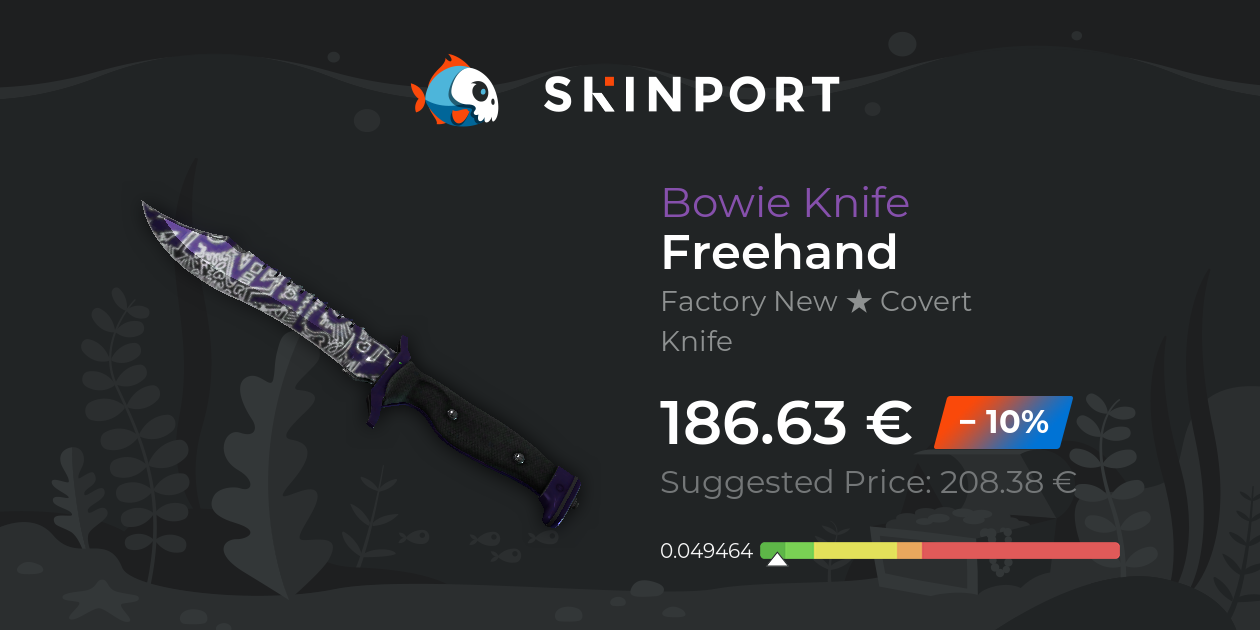Bowie Knife | Freehand (Factory New) - Counter-Strike 2 - Skinport Bowie Knife | Freehand (Factory New) - Counter-Strike 2 - Skinport