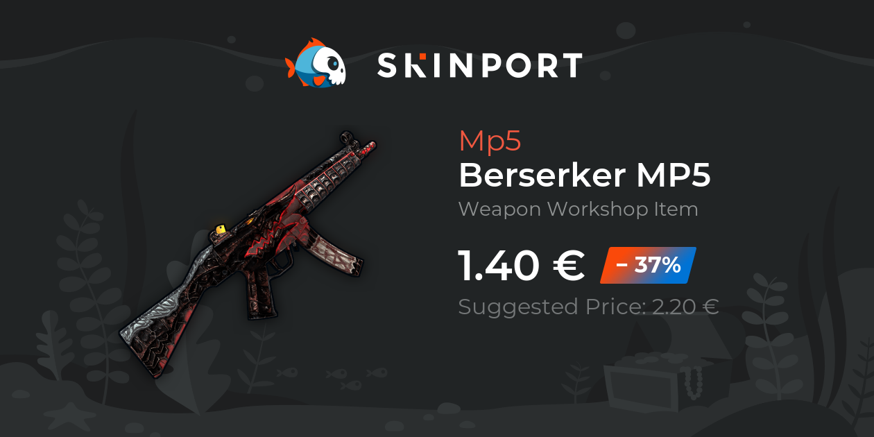 Berserker MP5 - Rust - Skinport