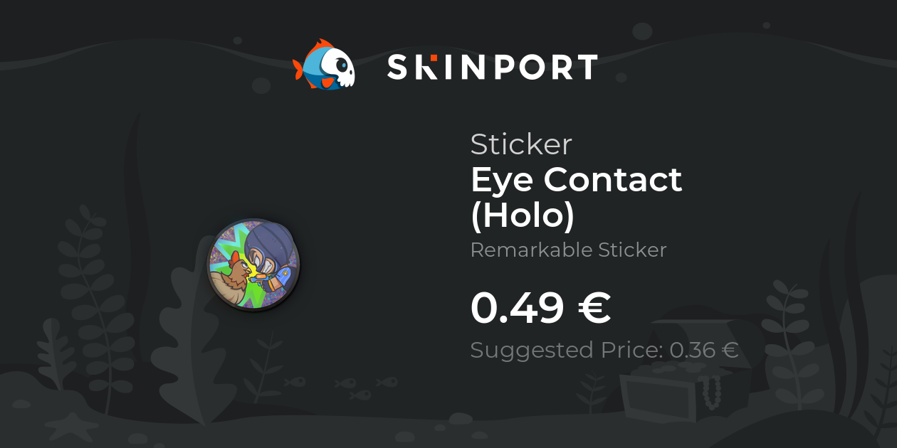 Sticker | Eye Contact (Holo) - Counter-Strike 2 - Skinport