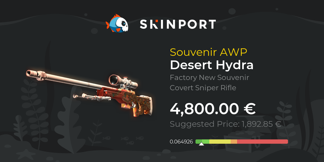 Souvenir AWP | Desert Hydra (Factory New) - Counter-Strike 2 - Skinport