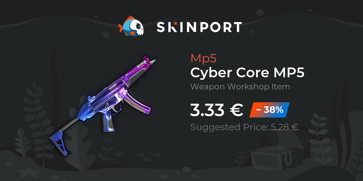 Cyber Core MP5 - Rust - Skinport