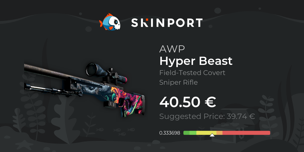 AWP | Hyper Beast (Field-Tested) - Counter-Strike 2 - Skinport