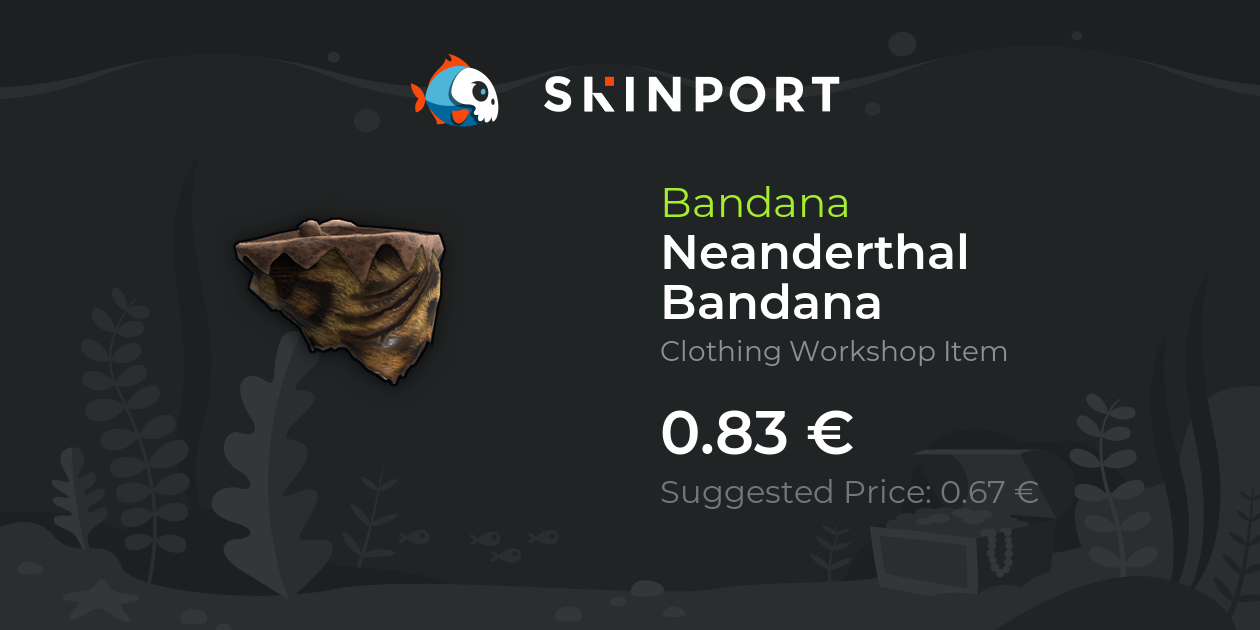 Neanderthal Bandana - Rust - Skinport