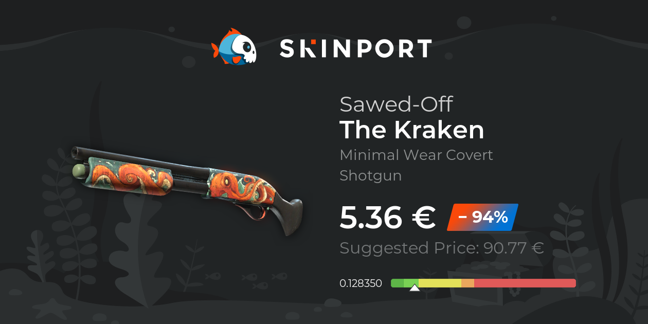 Sawed-Off | The Kraken (Minimal Wear) - Counter-Strike 2 - Skinport