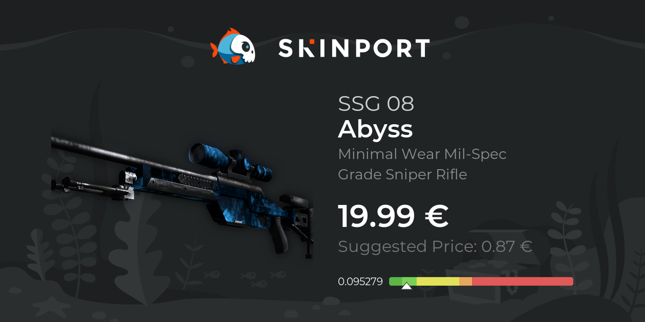 SSG 08 | Abyss (Minimal Wear) - Counter-Strike 2 - Skinport