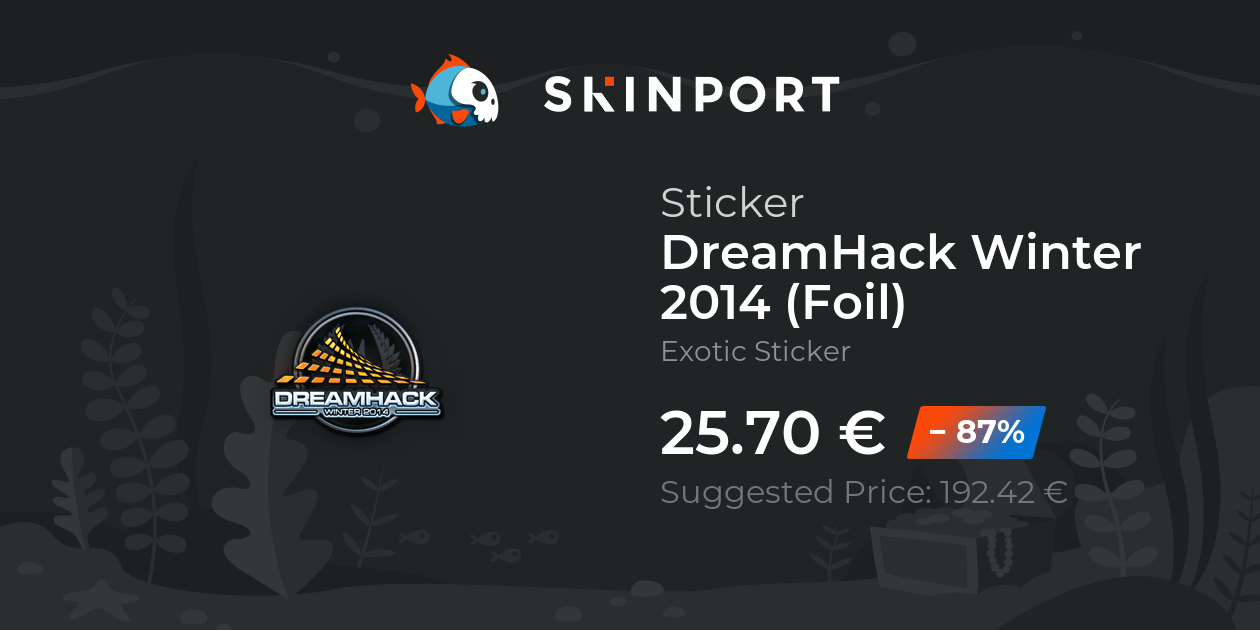 Sticker | DreamHack Winter 2014 (Foil) - Counter-Strike 2 - Skinport