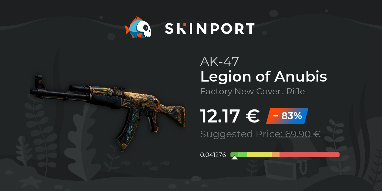 AK-47 | Legion of Anubis (Factory New) - Counter-Strike 2 - Skinport