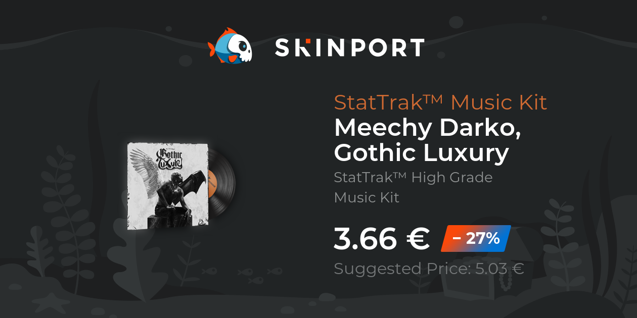 StatTrak™ Music Kit | Meechy Darko, Gothic Luxury - Counter-Strike 2 - Skinport