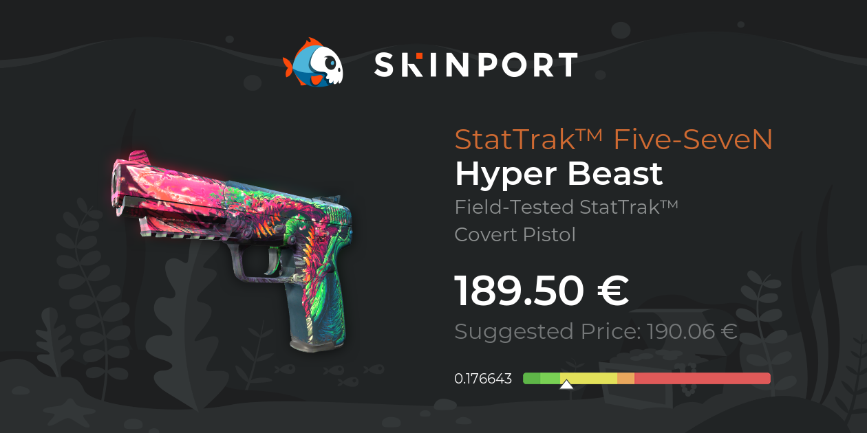 StatTrak™ Five-SeveN | Hyper Beast (Field-Tested) - Counter-Strike 2 ...
