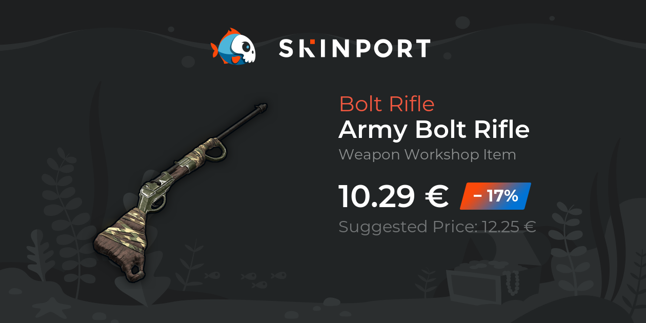 Army Bolt Rifle - Rust - Skinport