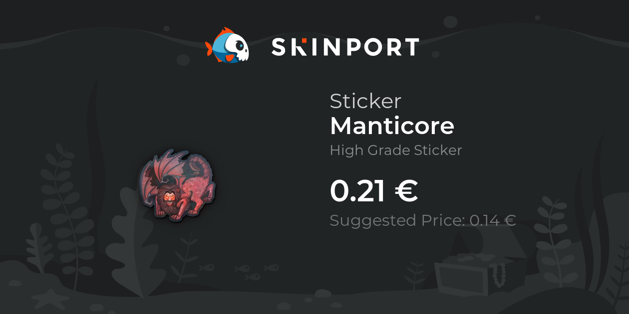 Sticker | Manticore - Counter-Strike 2 - Skinport