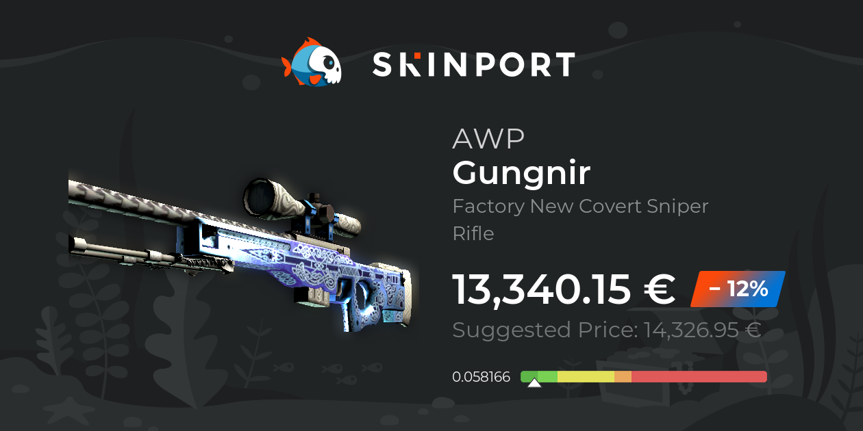AWP | Gungnir (Factory New) - CS:GO - Skinport