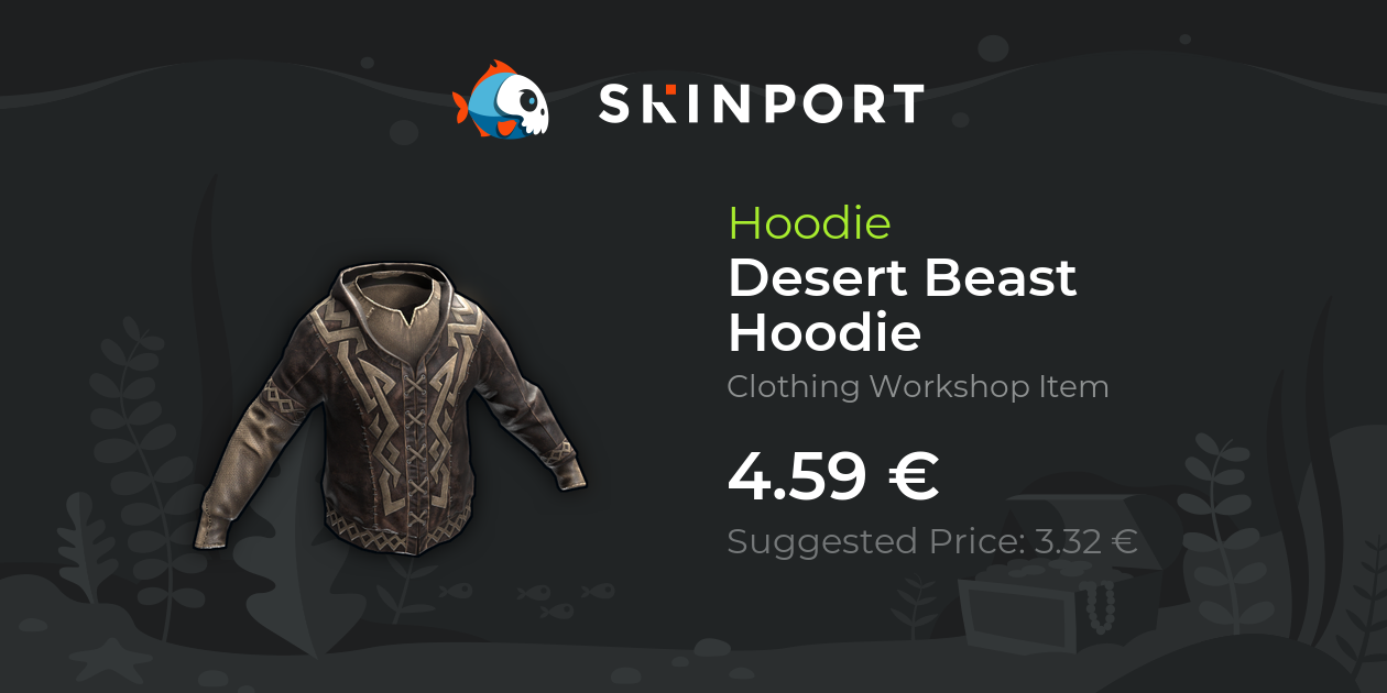 Desert Beast Hoodie - Rust - Skinport