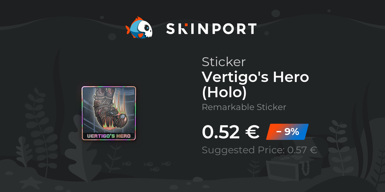 Sticker | Vertigo's Hero (Holo) - Counter-Strike 2 - Skinport