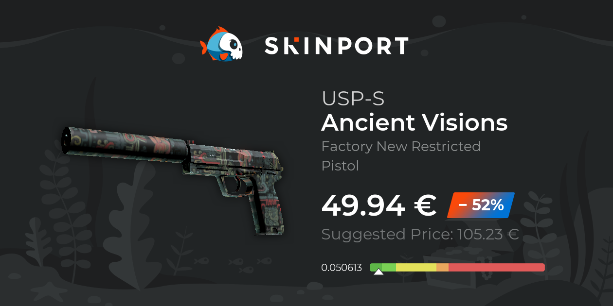 USP-S | Alte Visionen (Fabrikneu) - Counter-Strike 2 - Skinport
