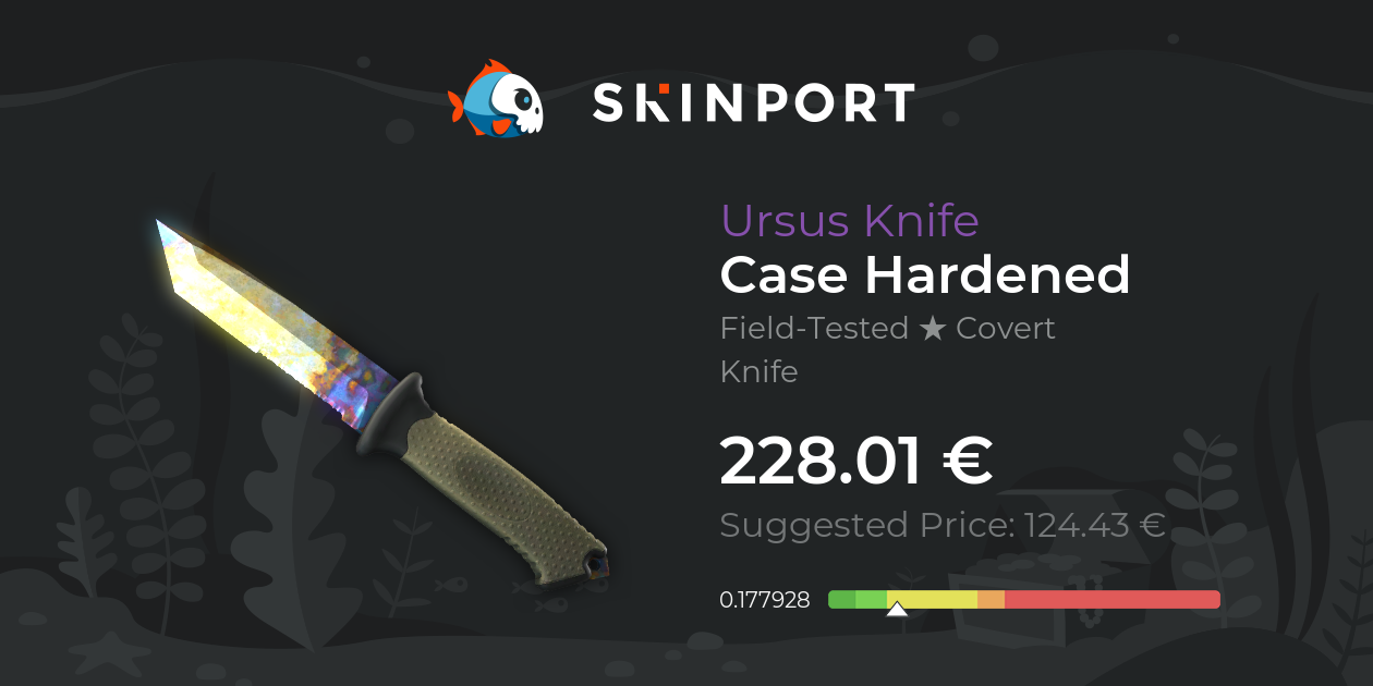 Ursus Knife | Case Hardened (Field-Tested) - Counter-Strike 2 - Skinport