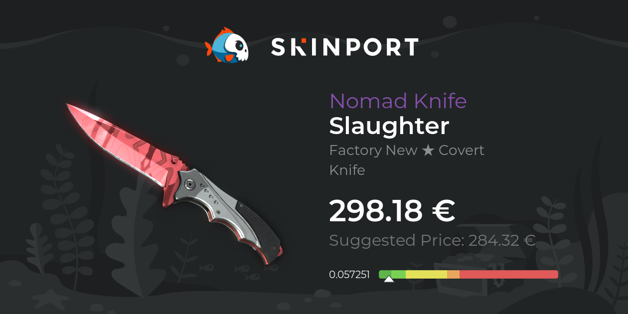 Nomad Knife | Slaughter (Factory New) - Counter-Strike 2 - Skinport