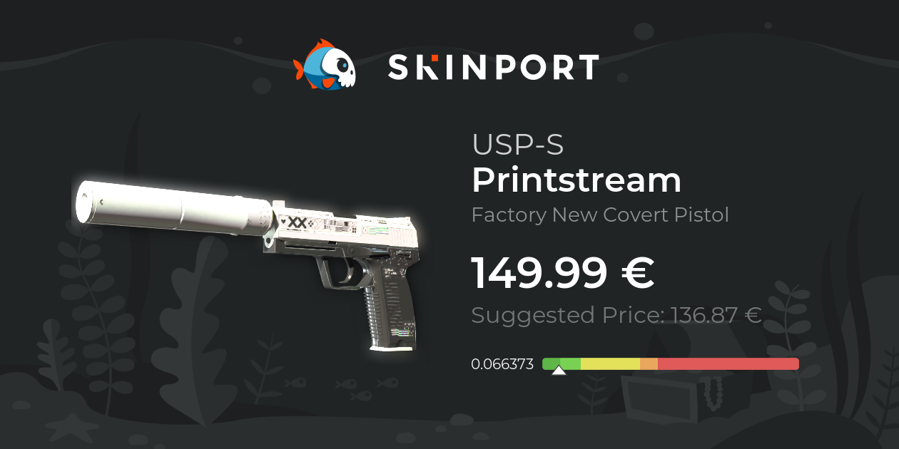 USP-S | Printstream (Factory New) - Counter-Strike 2 - Skinport