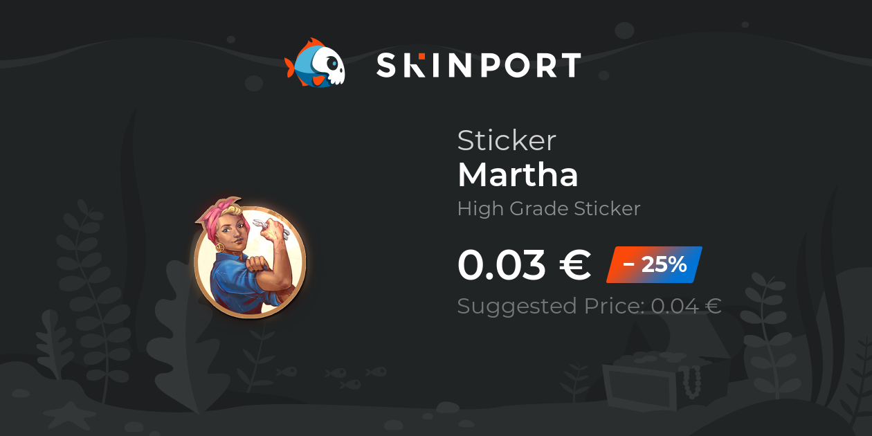 Sticker | Martha - Counter-Strike 2 - Skinport