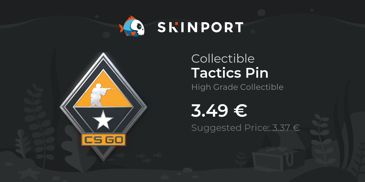 Tactics Pin - Counter-Strike 2 - Skinport