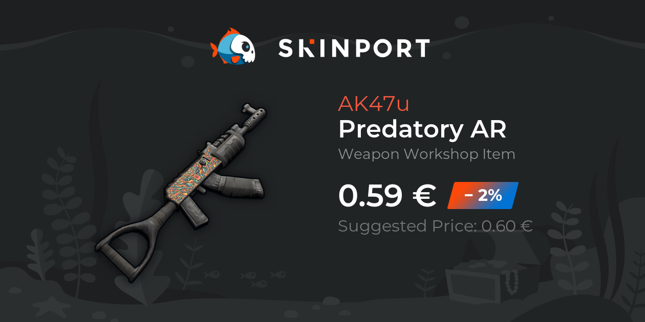 Predatory AR - Rust - Skinport