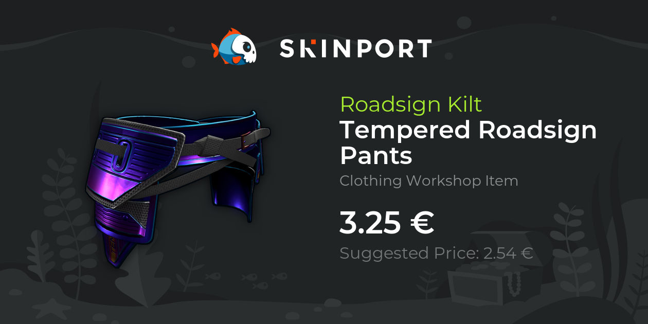 Tempered Roadsign Pants - Rust - Skinport