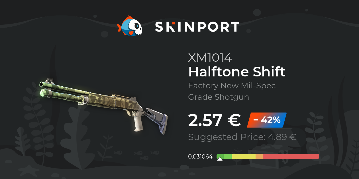 XM1014 | Halftone Shift (Factory New) - Counter-Strike 2 - Skinport