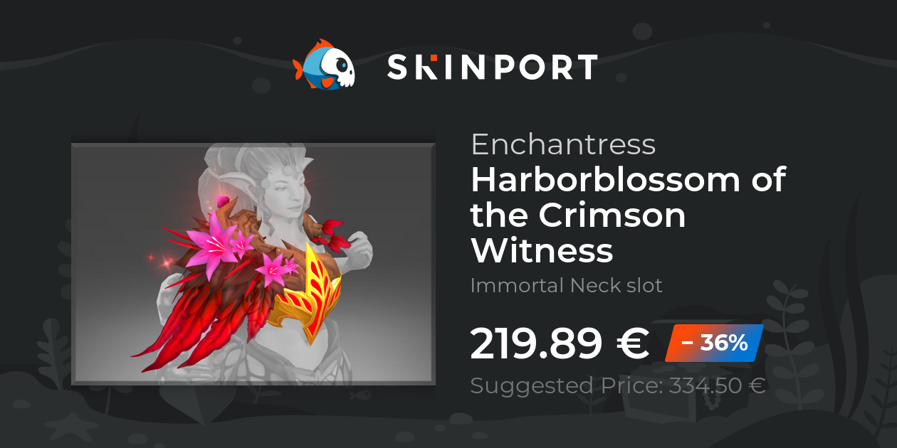 Harborblossom of the Crimson Witness - Dota 2 - Skinport