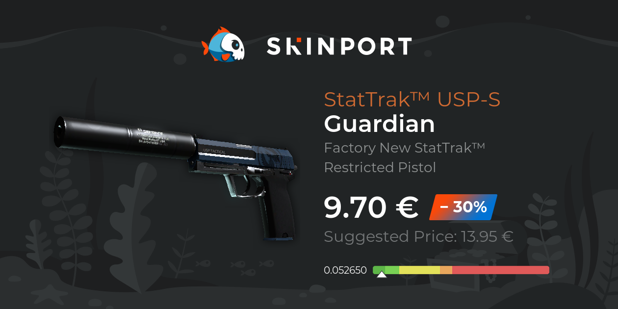 StatTrak™ USP-S | Guardian (Factory New) - Counter-Strike 2 - Skinport