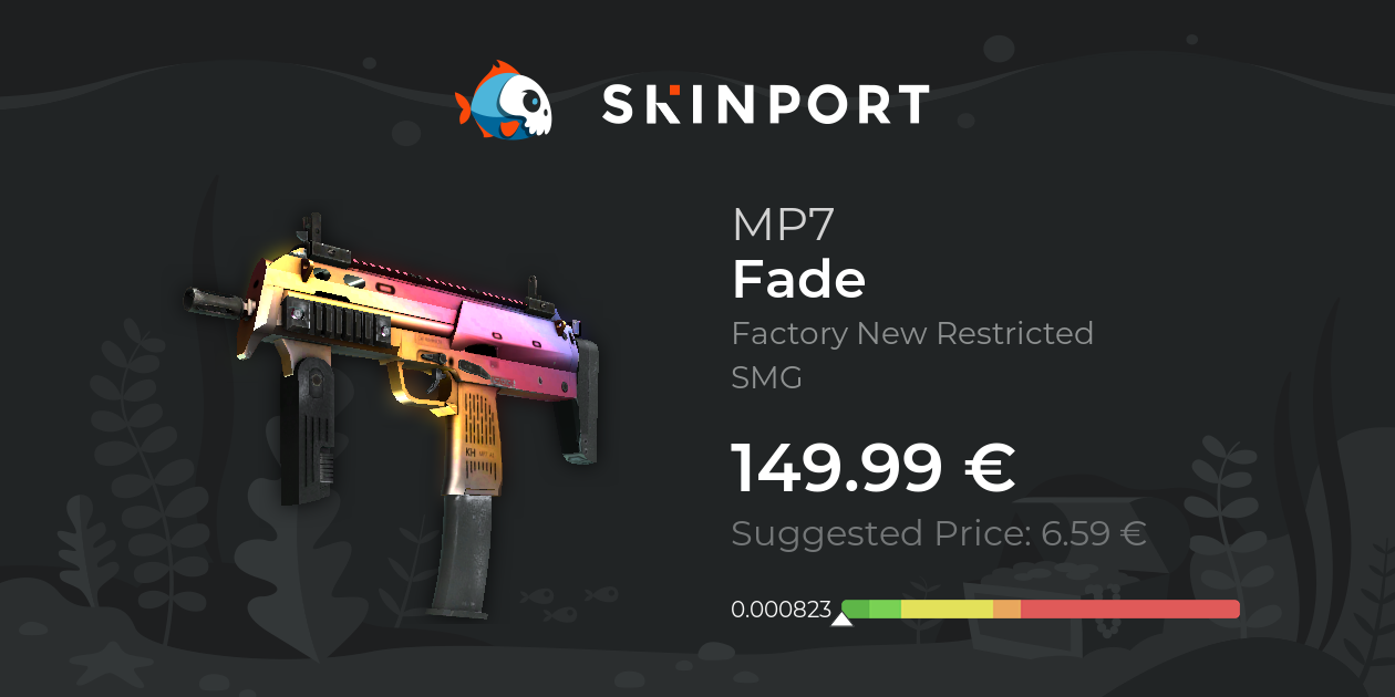 MP7 | Fade (Factory New) - CS:GO - Skinport