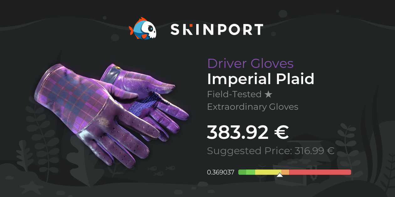Driver Gloves | Imperial Plaid (Field-Tested) - Counter-Strike 2 - Skinport