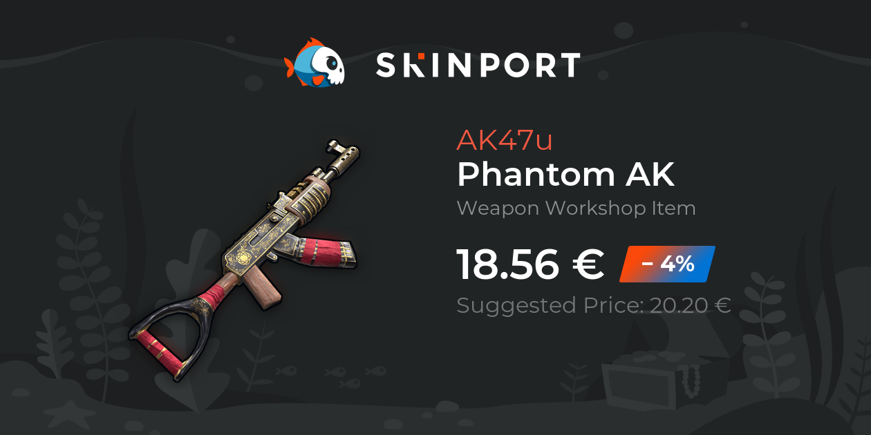 Phantom AK - Rust - Skinport