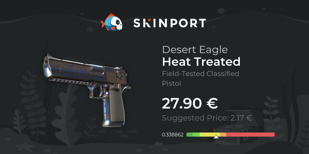 Desert Eagle | Heat Treated (Field-Tested) - Counter-Strike 2 - Skinport