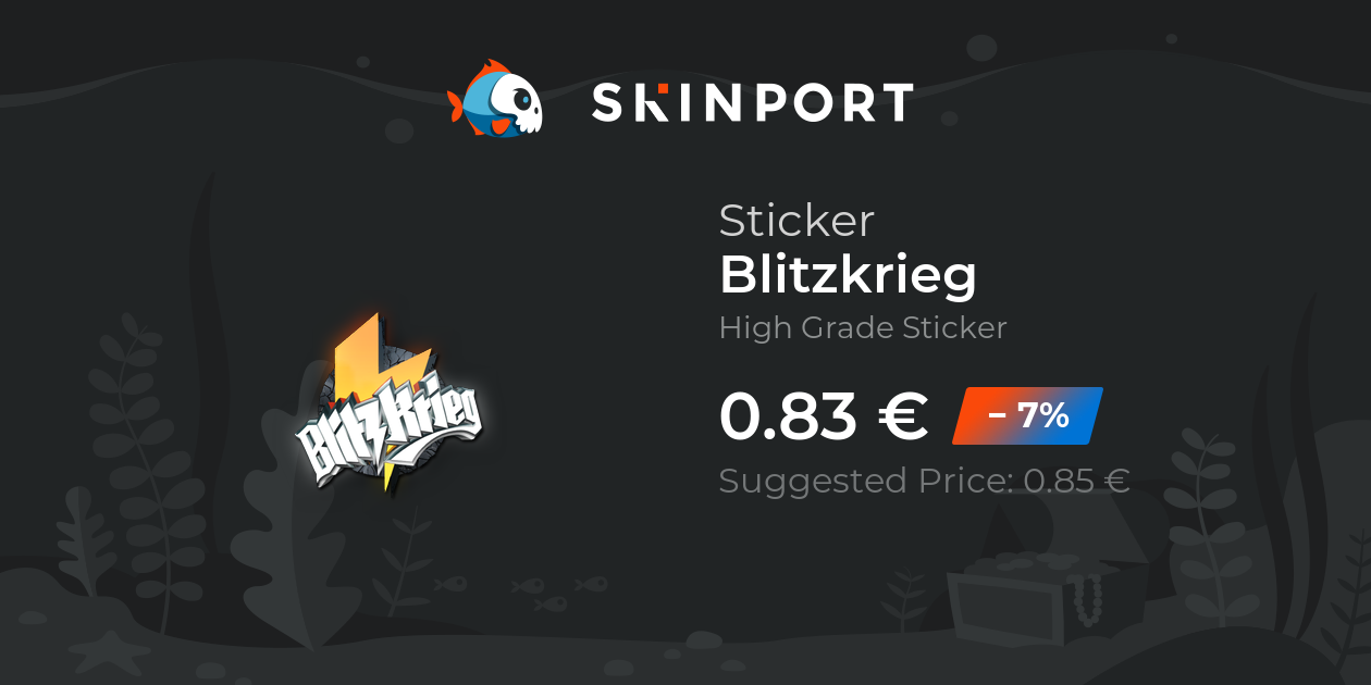 Sticker | Blitzkrieg - Counter-Strike 2 - Skinport